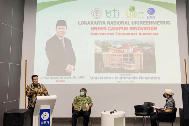 Rektor Universitas Teknokrat Menjadi Pembicara Lokakarya Nasional UI GreenMetric 2022 - Warta9.com