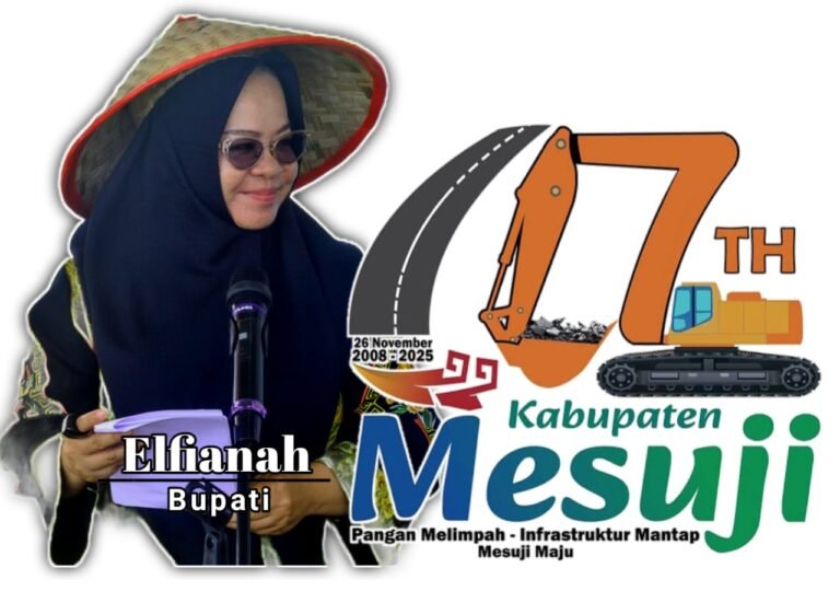 Mesuji Luncurkan Logo HUT ke-17, Perahu dan Excavator Jadi Ikon ...